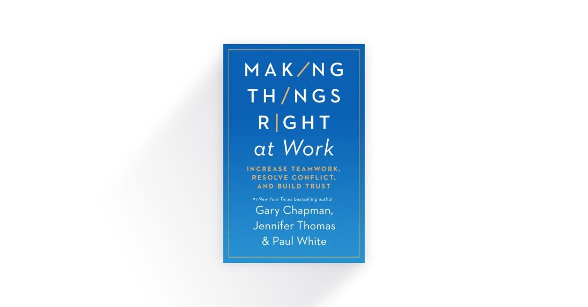 Making Things Right at Work